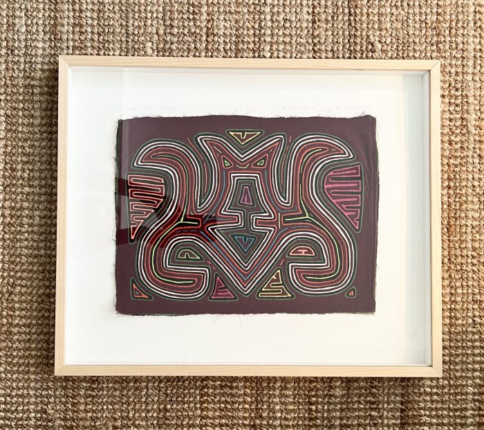 How to present molas in your space - The Art of Mola